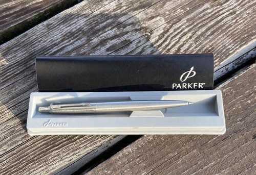 Parker ручка шариковая новая сталь