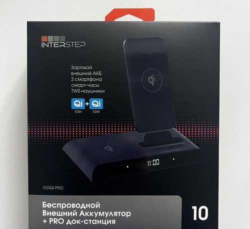 Портативный аккумулятор InterStep PB10DQi PRO