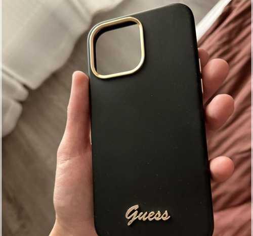 Чехол Guess на iPhone 15 pro max. Оригинал