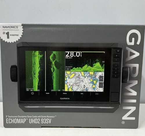 Новый garmin echomap UHD2 93SV 010-02688-00