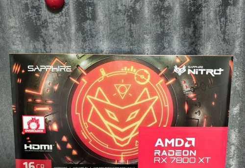 Видеокарта Sapphire AMD Radeon RX 7800 XT nitro+