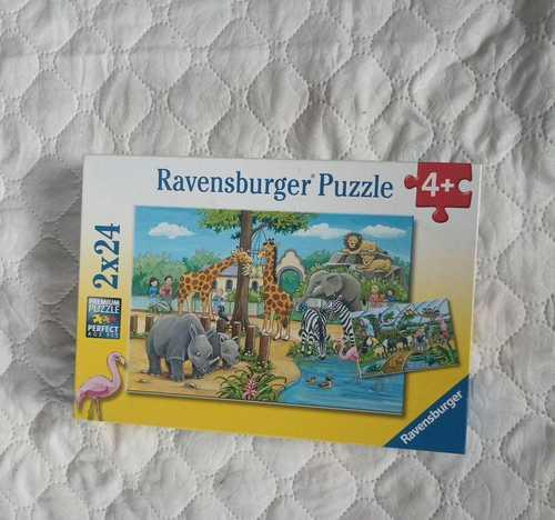 Пазлы ravensburger pazzile 2 /24 шт 4 года