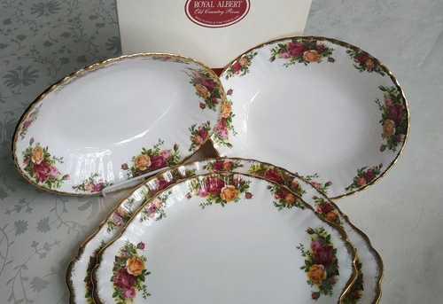 Royal Albert Old Country Roses. Блюдо сервировочно