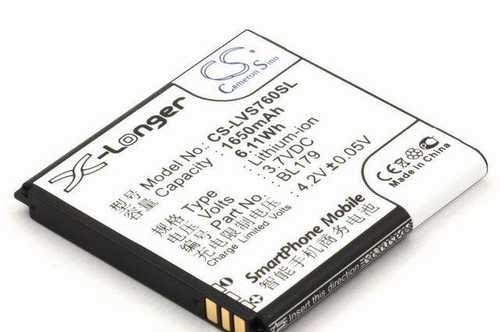 Аккумулятор для Lenovo BL179, BL180, BL186, BL194