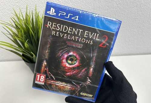 Resident evil revelations 2 ps4 (новый диск)