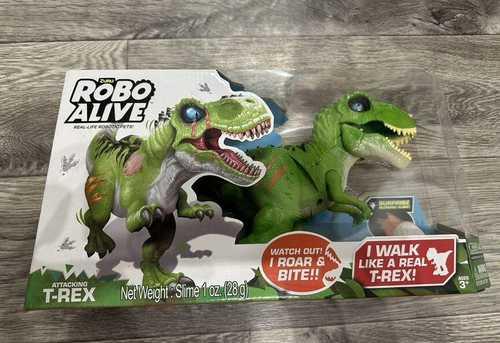 Динозавр Игрушка robo alive Zuru T-Rex 7127A
