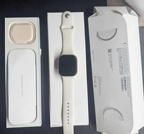 Apple Watch Series 10, 46 мм gold akk 100