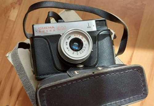 Продам винтажный фотоаппарат Смена 8 мм и обьектив