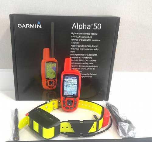 Навигатор Garmin alpha 50 с ошейником T5x Россия