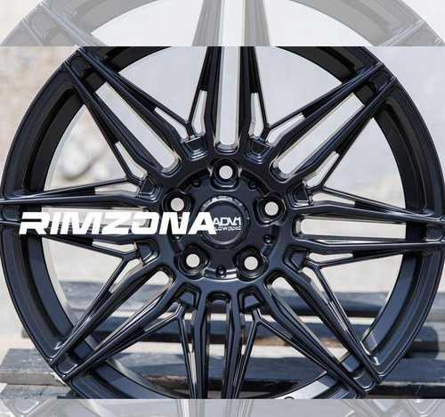 Литые диски ADV08 R18 et35.0 5x114.3 Черный с поли