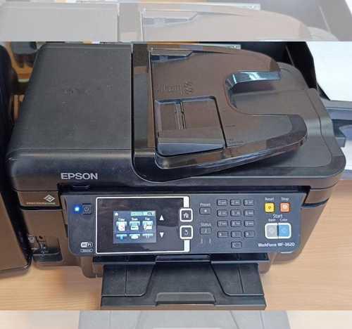 Мфу цветной epson WF 3620 с снпч