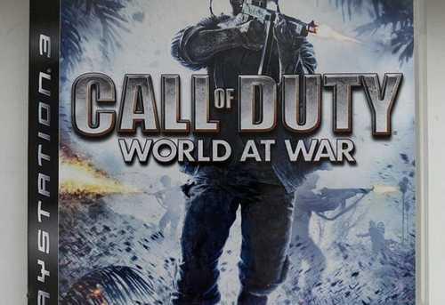 Игра Call of Duty: World AT War для PS3