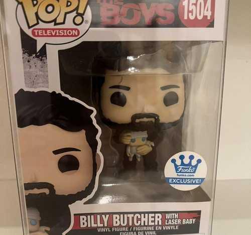 Funko pop Billy Butcher with laser baby