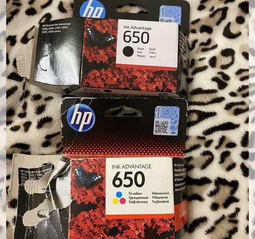 Картридж hp 650 бу