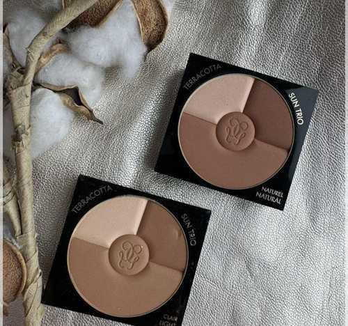 Пудра Guerlain Terracotta sun trio румяна