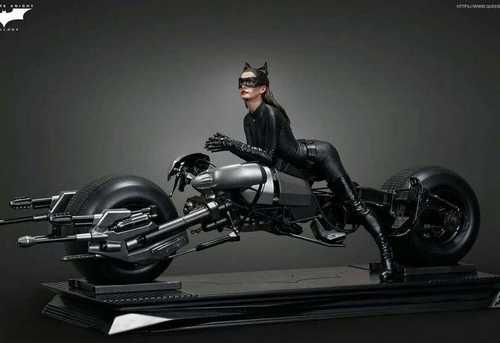 Queen Studios Catwoman Batpod не hot toys prime 1
