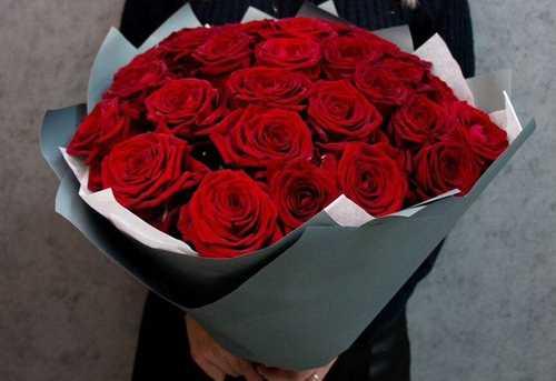 Букет 51 красная Роза.Цветы с доставкой