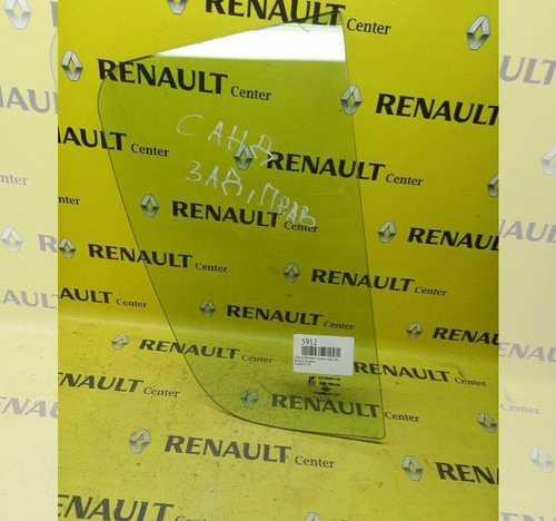 Стекло боковины кузова заднее левое Renault