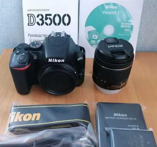 Абсолютно новый фотоаппарат Nikon d3500