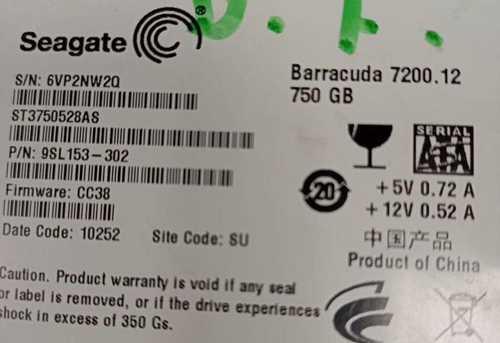 Контролер диска Seagate Barracuda 7200.12 750gb