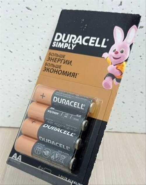 Батарейки аа пальчиковые Duracell Basic LR06