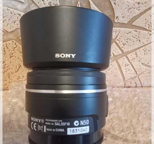 Объектив sony a dt 1. 8/35 sam