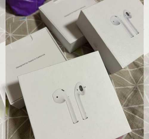 Коробка из под наушников airpods