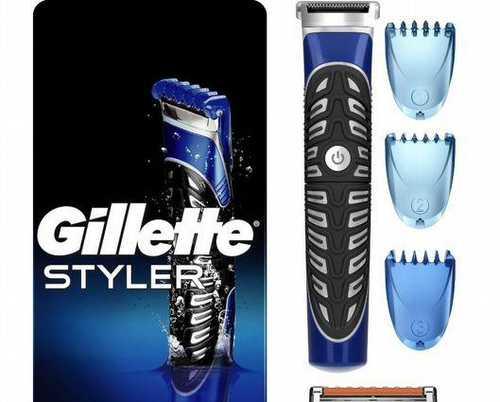 Gillette Styler 4 в 1 Точный Триммер, Бритва и Ста