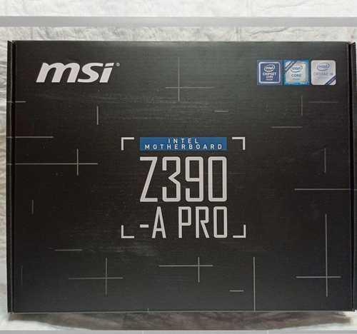 Материнская плата - MSI Z390-A PRO