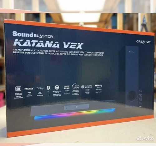 Саундбары Creative sound blaster katana V2X