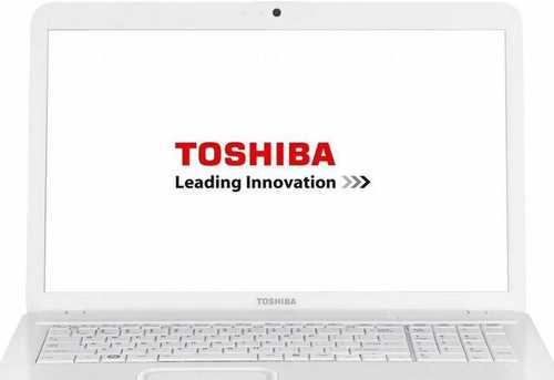 Белый мощный 17,3 дюймов Toshiba