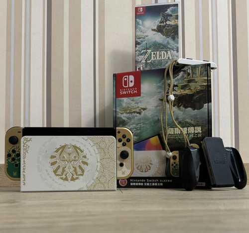 Nintendo switch oled zelda edition