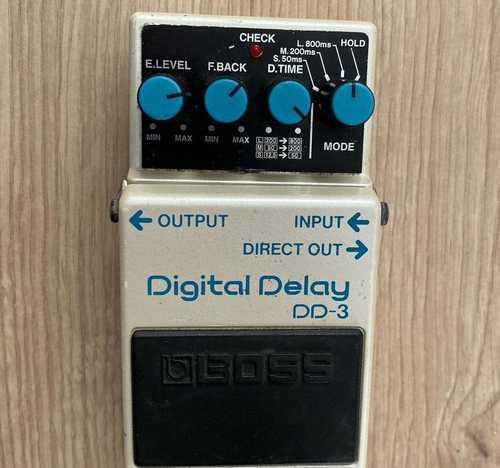 Дилей boss DD-3 digital delay