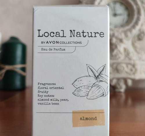 Avon Local Nature Almond 50 мл парфюмерная вода