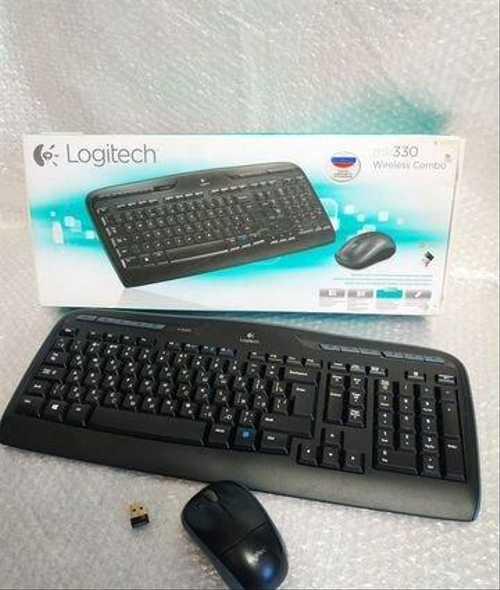 Комплект клавиатура + мышь Logitech MK330