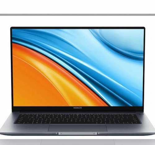 Ноутбук Honor MagicBook 14 NMH-WFQ9HN (14", IPS, AMD Ryzen 5 5500U 2.1ггц, 6-ядерный, 16гб DDR4, 512