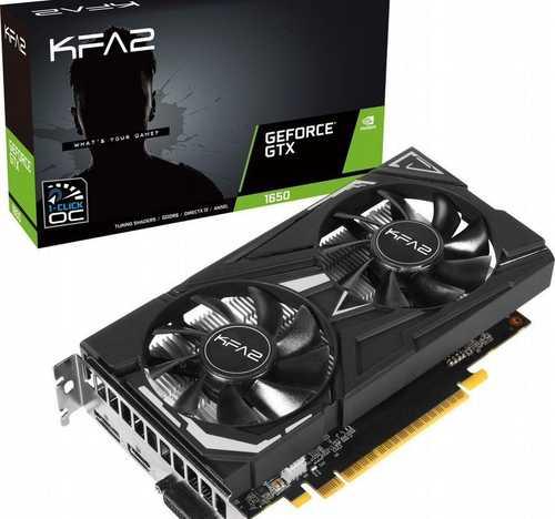 Видеокарта KFA2 GeForce GTX 1650 X Black 4Gb