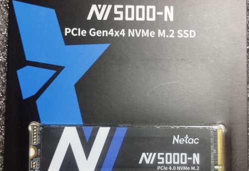 SSD NVMe M.2 Netac NV5000-N 1TB PCIe 4.0 3D nand