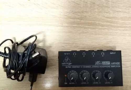 Усилитель для наушников Behringer Microamp HA400
