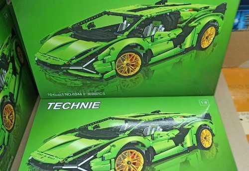 Аналог Lego 42115 Lamborghini Sian с мотором