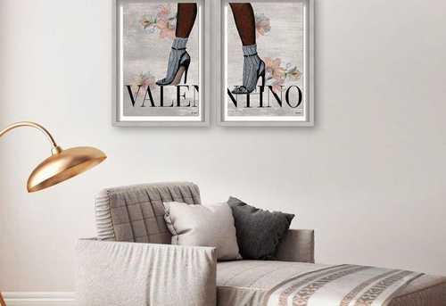 Valentino Оригинал Плед Шарф Покрывало Одияло