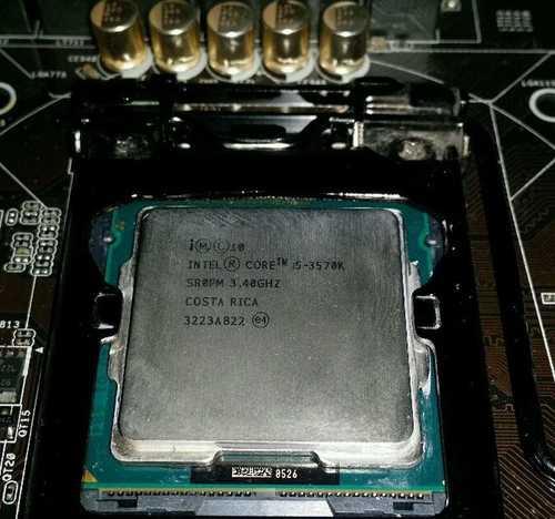 Intel Core i5-3570k+кулер