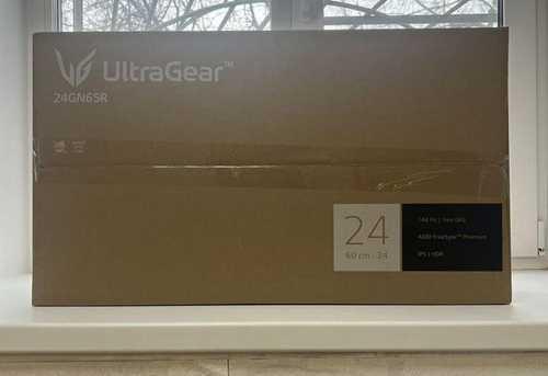 24" LG UltraGear 24GN65R-B черный 144 Hz IPS новый