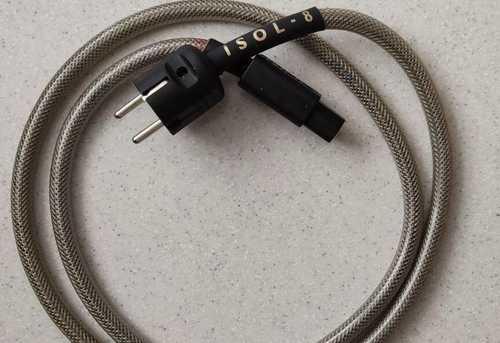 Силовой кабель isol 8 для аудиоаппаратуры