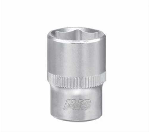 Головка торцевая 6-гранная 1/4''DR (13 мм) AVS H01