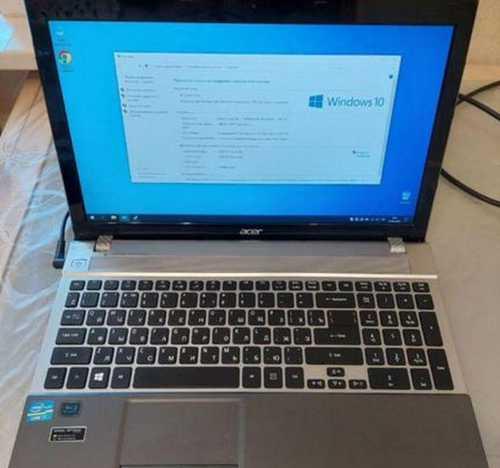 Acer v3 571g Core i7 (8 Ядер) /500Гб/8Гб/GT-710m