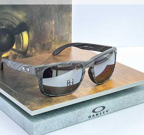 Очки Oakley Holbrook Woodgrain Prizm Black Polarzd