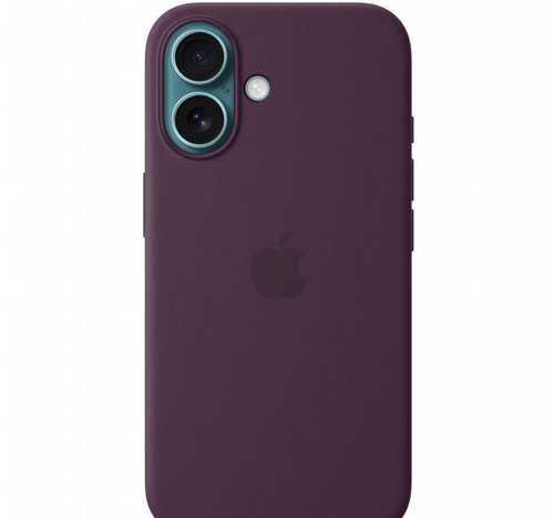 Чехол iPhone 16 Silicone Case – Plum