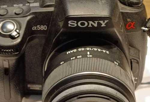 Фотоаппарат sony 580