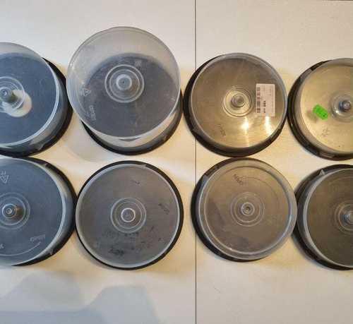 Круглые шпиндельные боксы для CD/DVD дисков